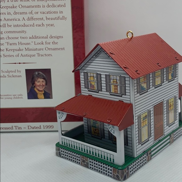 Hallmark | Holiday | Vintage Hallmark Town Country Series Farm House ...